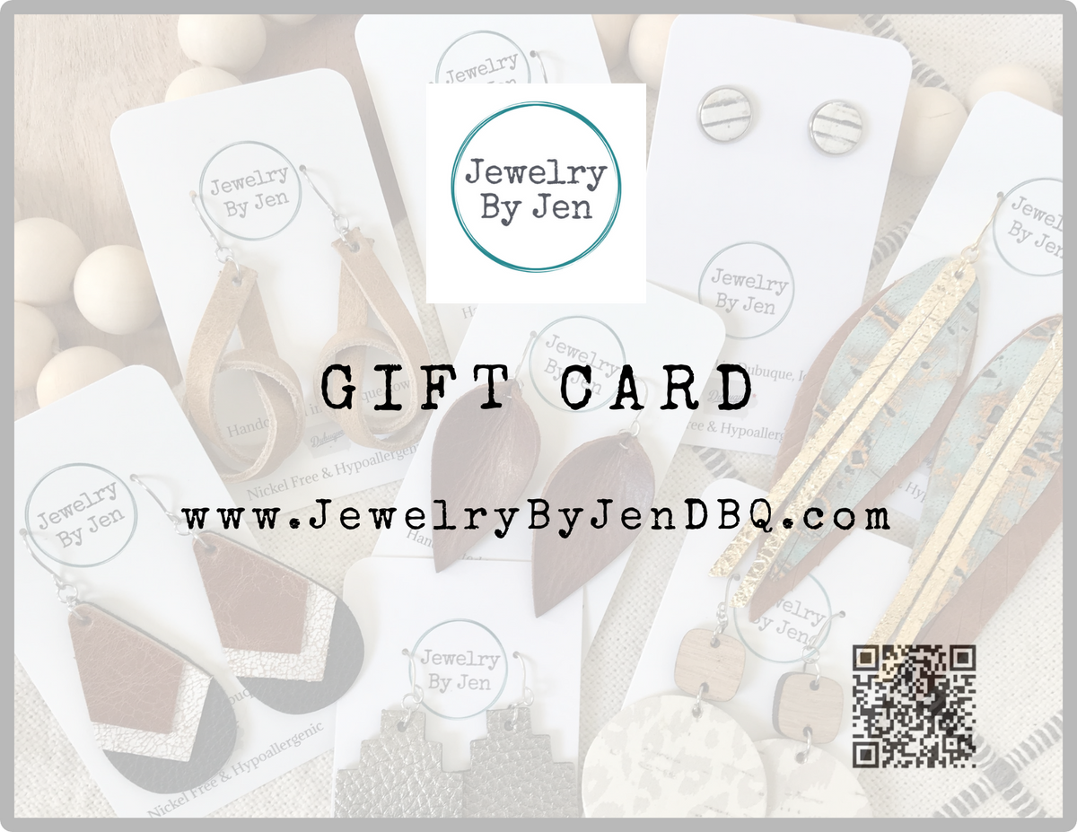 Jewelry By Jen Gift Card – Jewelry By Jen LLC