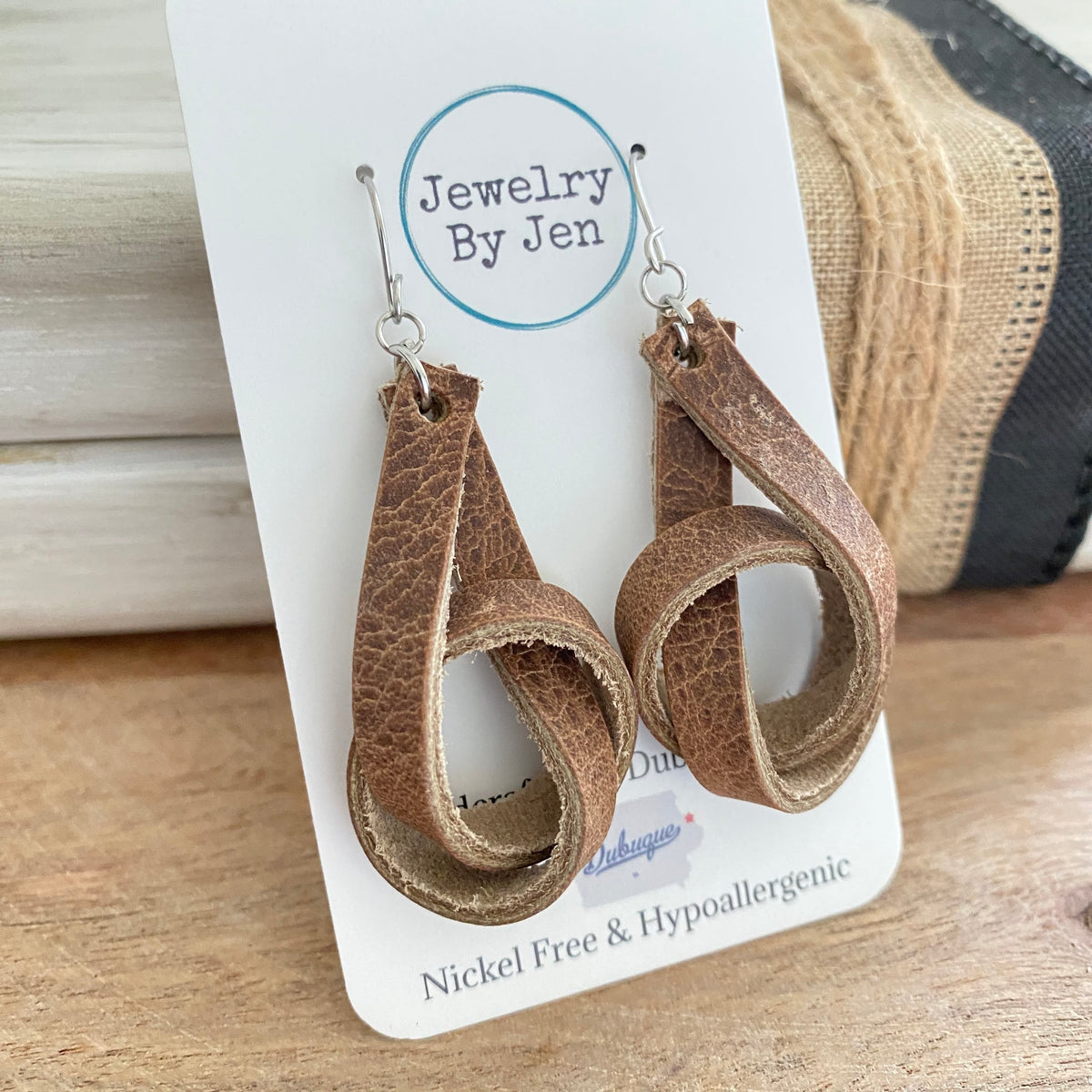 Knot Earrings: Vintage Cowboy – Jewelry By Jen LLC
